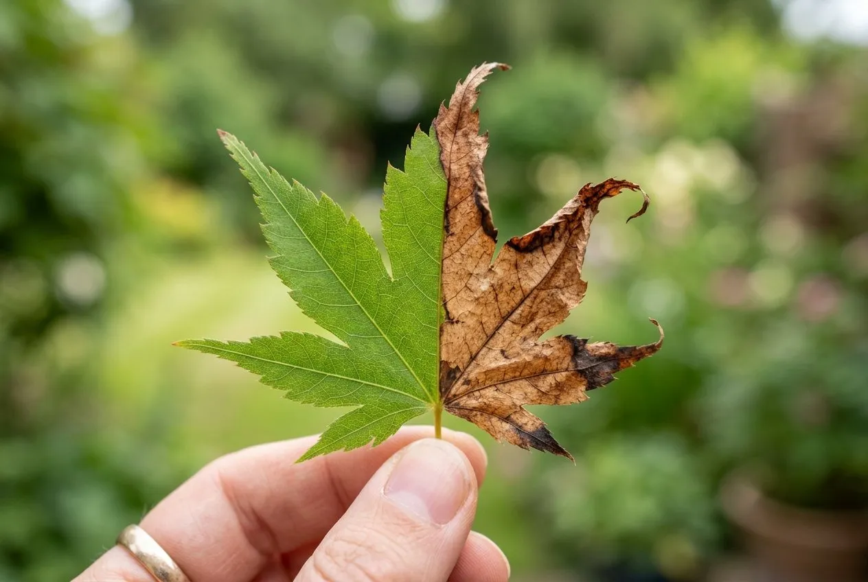 Acer Leaf Scorch: Why Maple Leaves Crisp | Garden UK