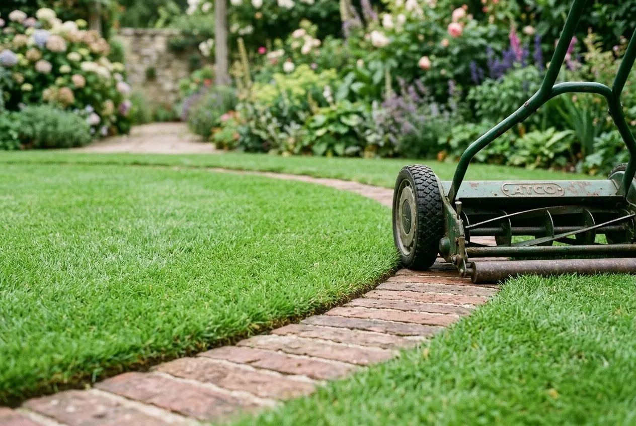 Circular Lawn Ideas to Reshape a Square Plot | Garden UK